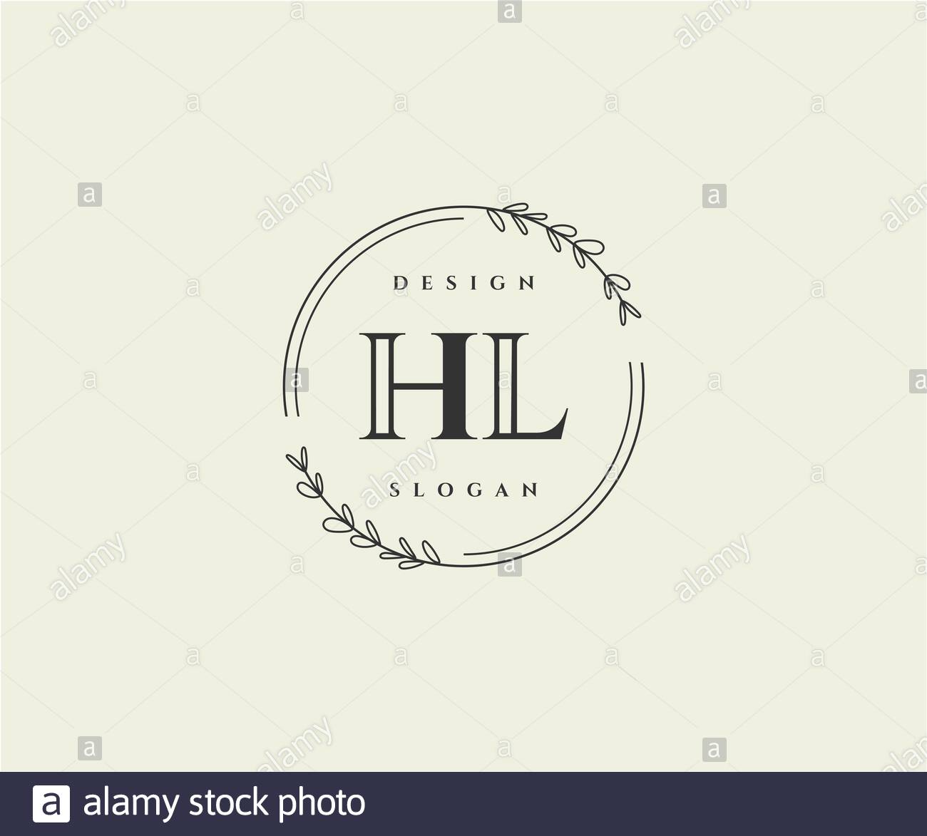 Letter Hl Logo High Resolution Stock Photography and Images - Alamy