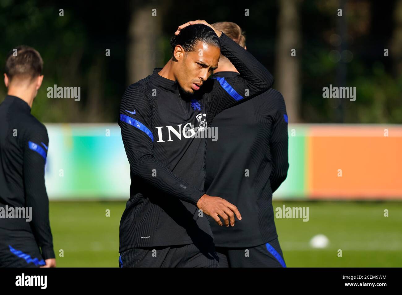 Virgil van Dijk during Dutch football team training on September, 1st ...