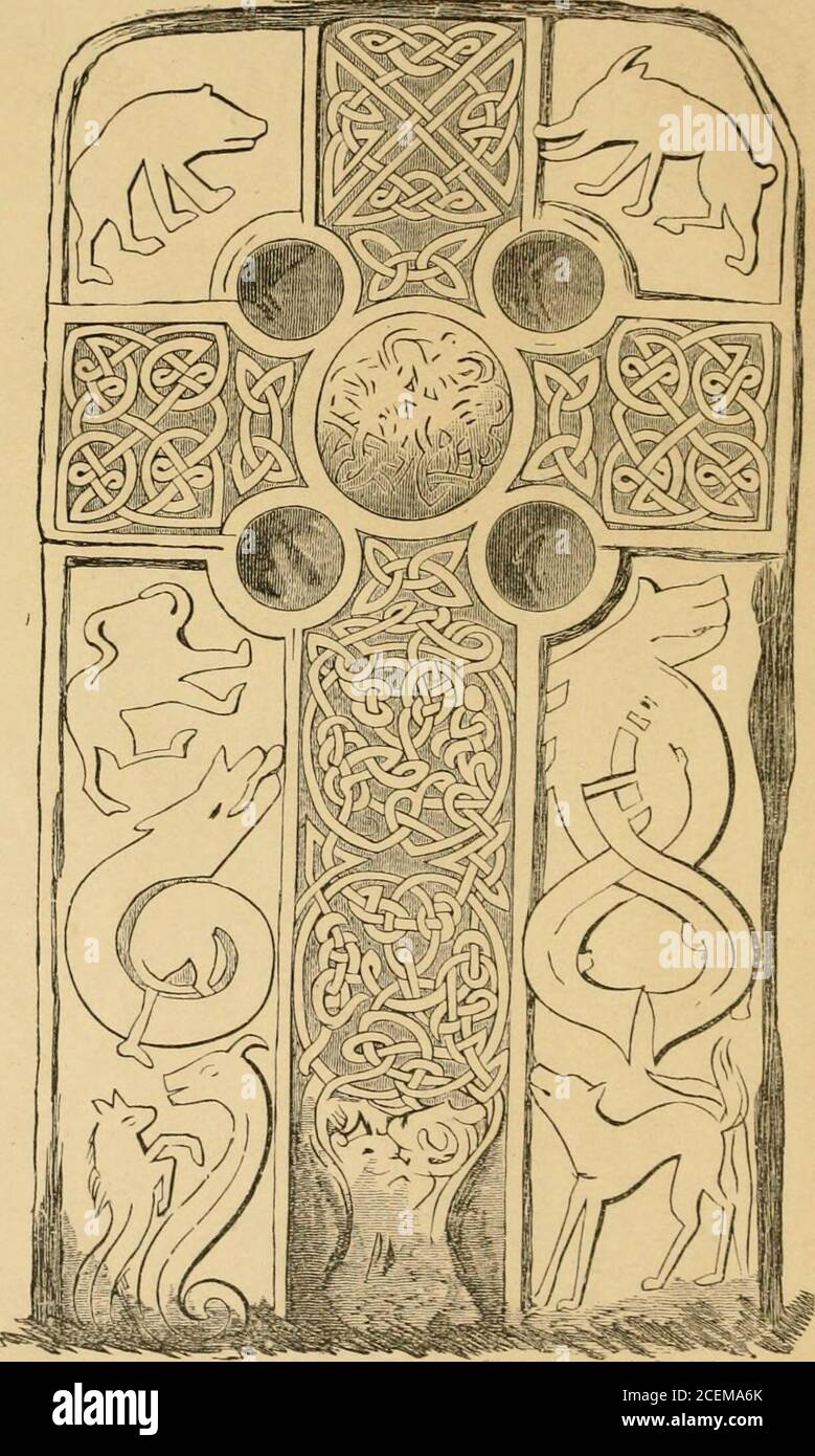 . The image of the Cross and Lights on the Altar, in the Christian ...