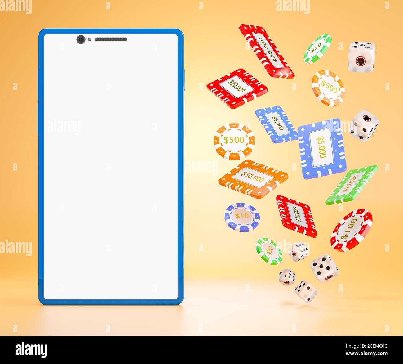 Electronic dice game dice hi-res stock photography and images - Alamy