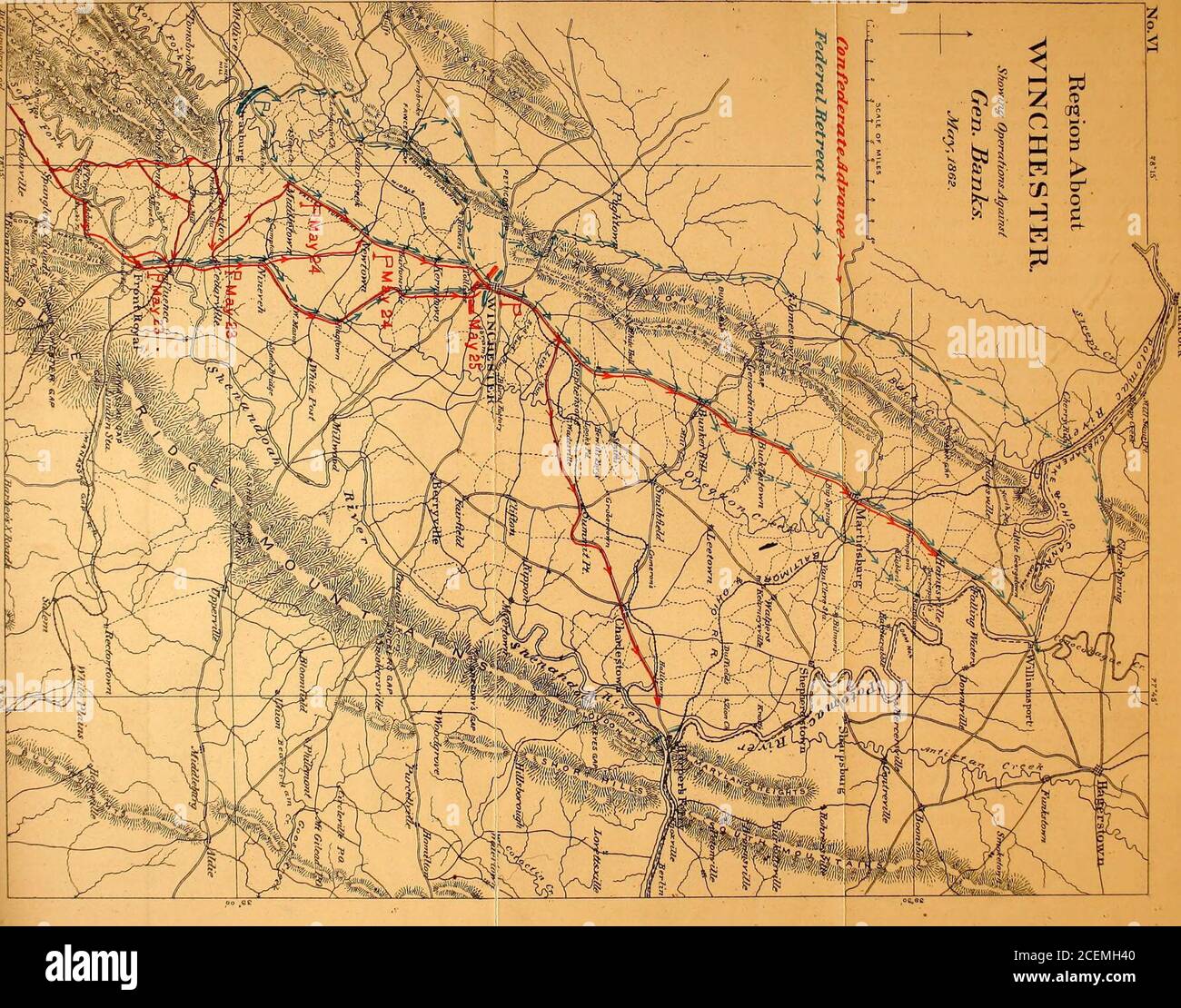 Shenandoah valley campaign 1862 hi-res stock photography and images - Alamy