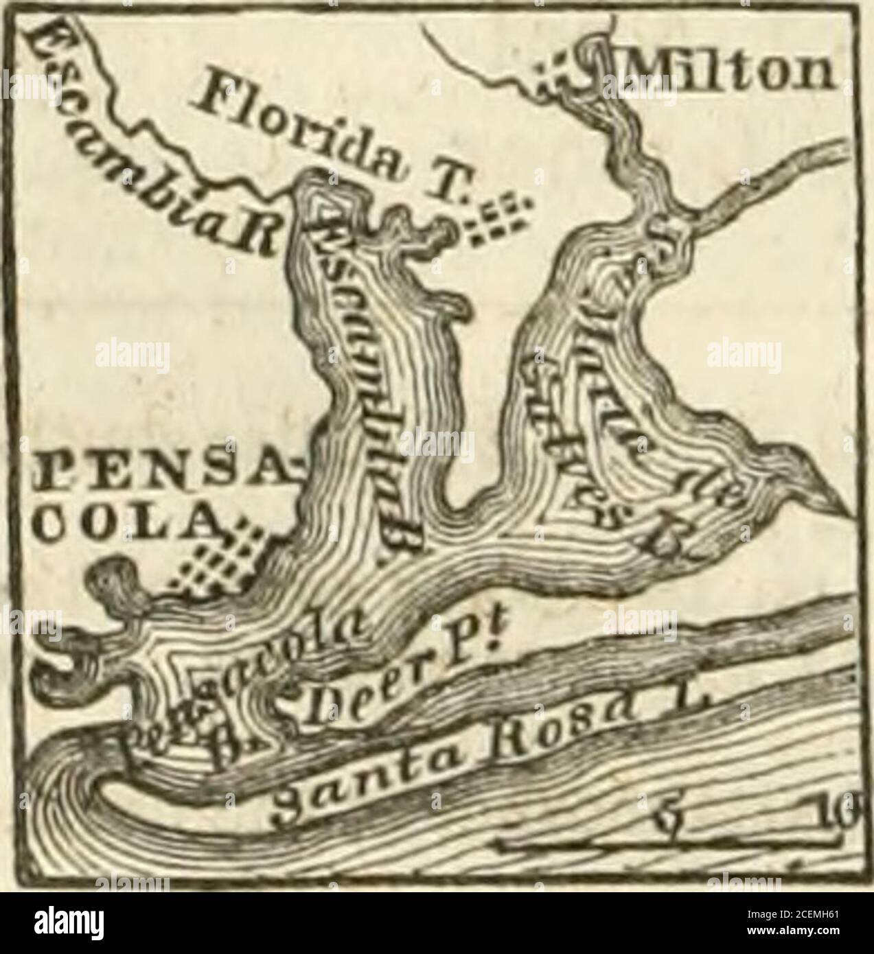 Florida gold map hi-res stock photography and images - Alamy