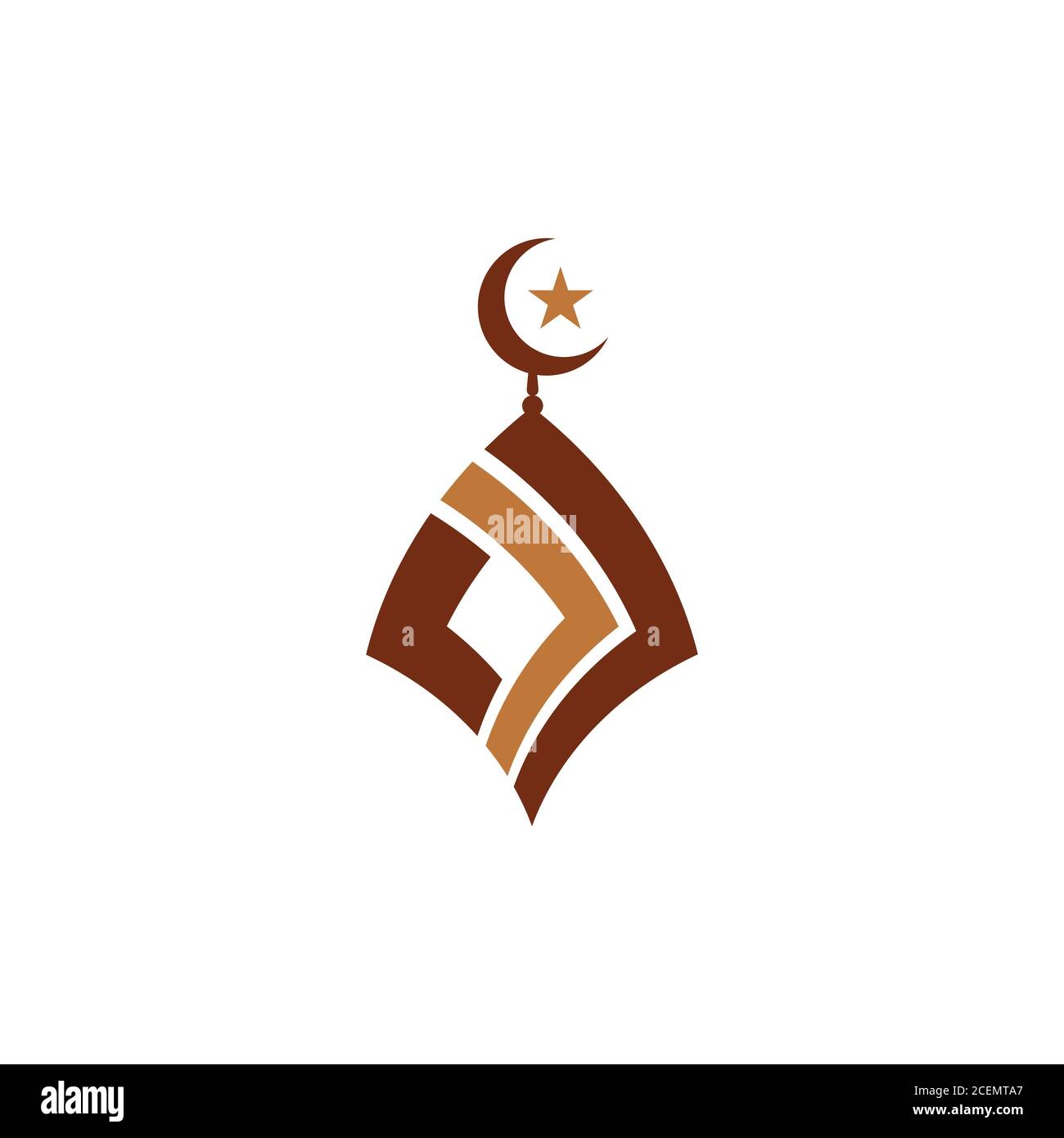 Mosque symbol icon vector Illustration design template Stock Vector ...