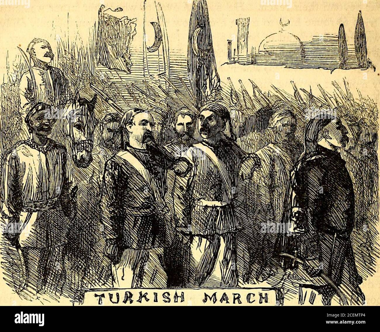 . Our young folks [serial]. 12 Turkish March. [May,. Mozart. ALLA TURCA ...