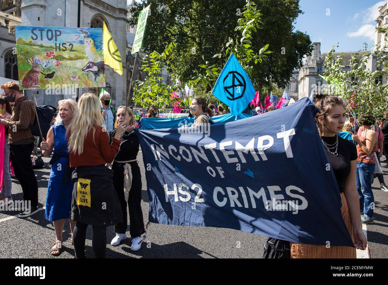 Hs2 environmental impact hi-res stock photography and images - Alamy