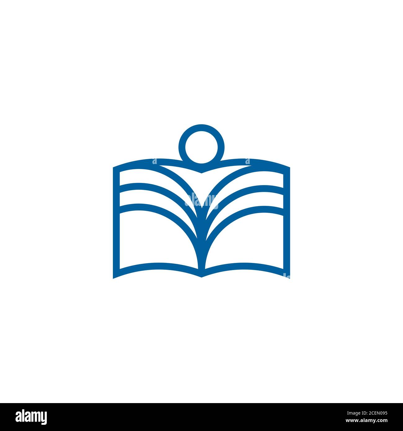 Education Book Template vector icon illustration design Stock Vector ...