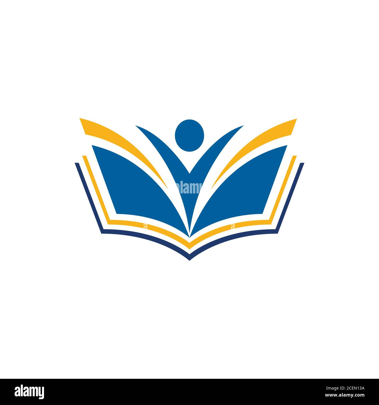 Education Book Template vector icon illustration design Stock Vector ...