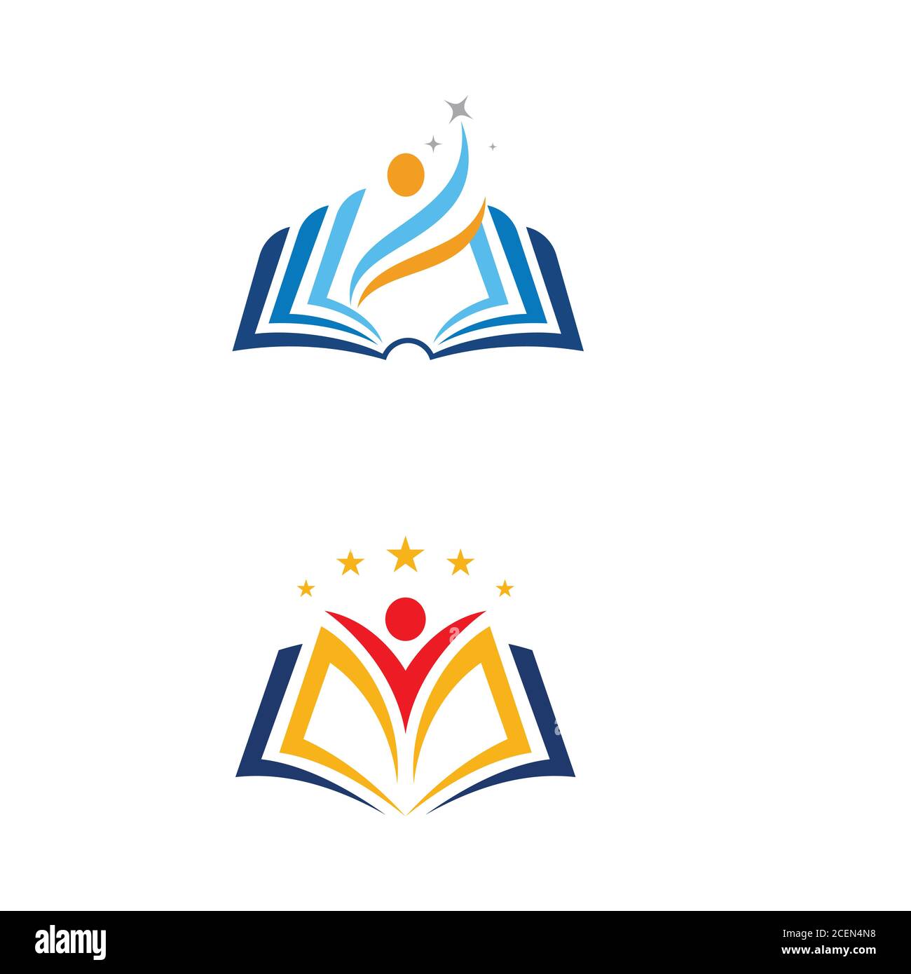 Education Book Template vector icon illustration design Stock Vector ...