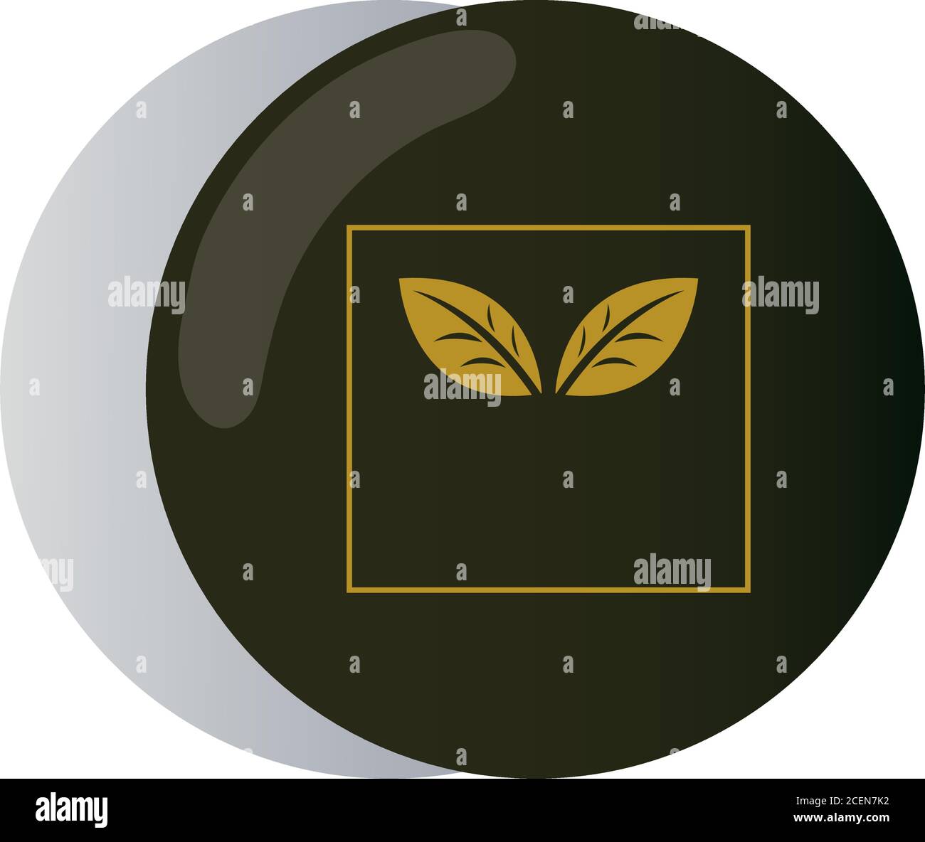 symbol organic of design for corporate company vector illustration ...