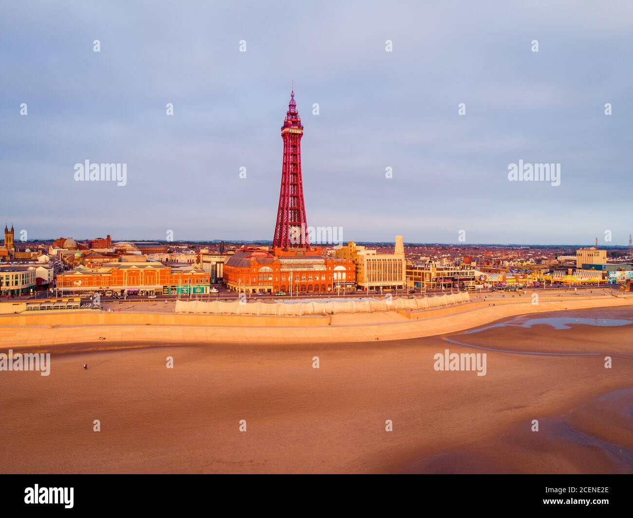 View from blackpool tower hi-res stock photography and images - Alamy