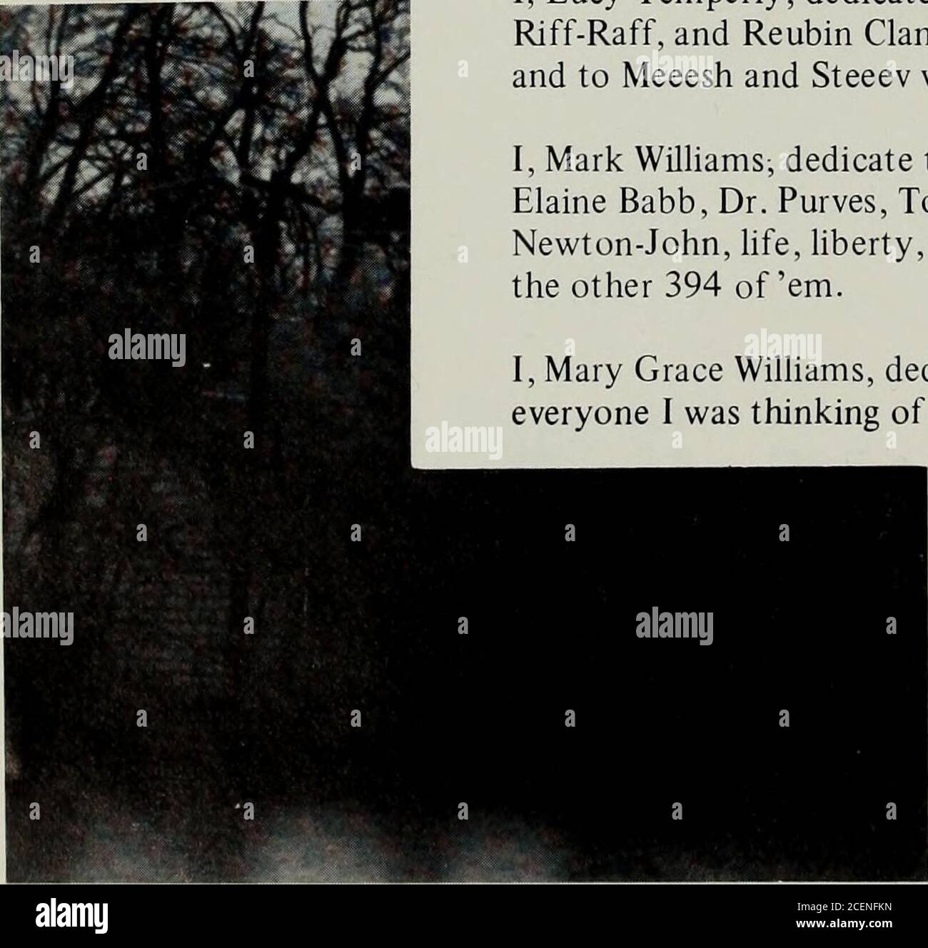 Riff Raff High School Yearbook