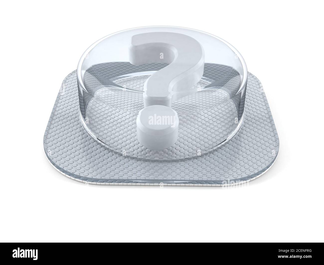 Pharmacy problem isolated on white background Stock Photo - Alamy