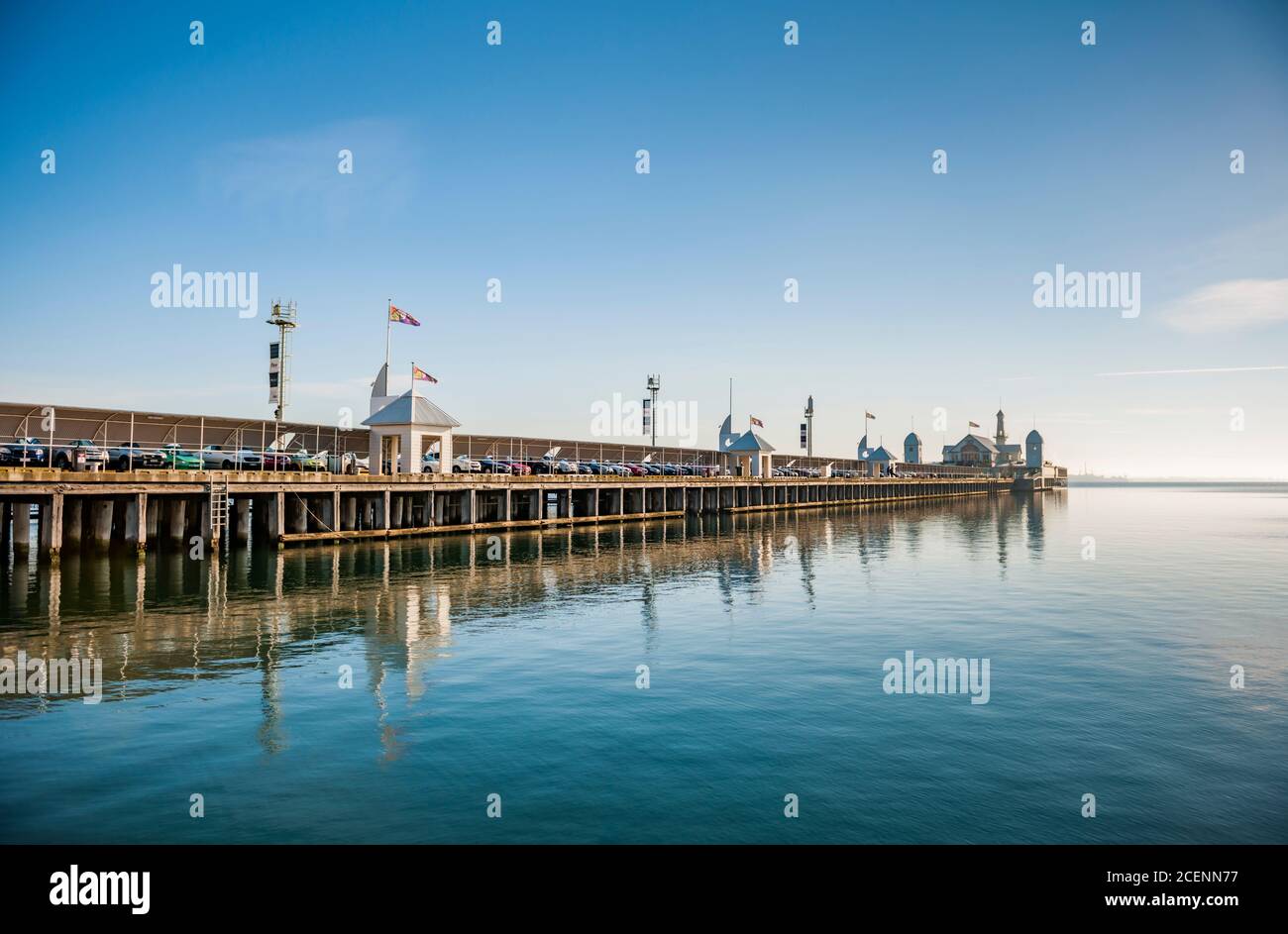 Cunningham Pier, Geelong, Victoria, Australia Stock Photo - Alamy
