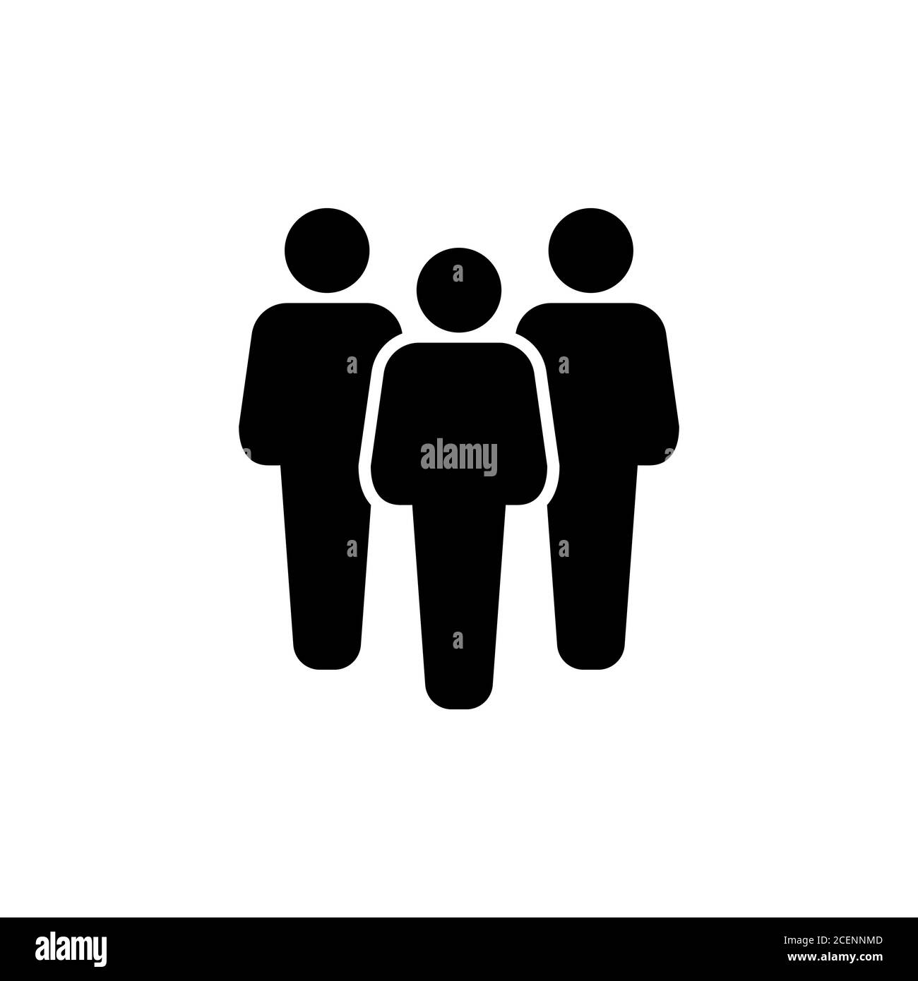 Group of 10 business people on white Stock Vector Images - Alamy