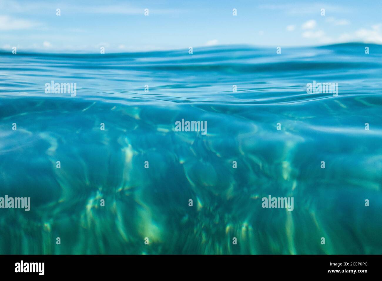 Macro Ocean Sea Calming Background Stock Photo - Alamy