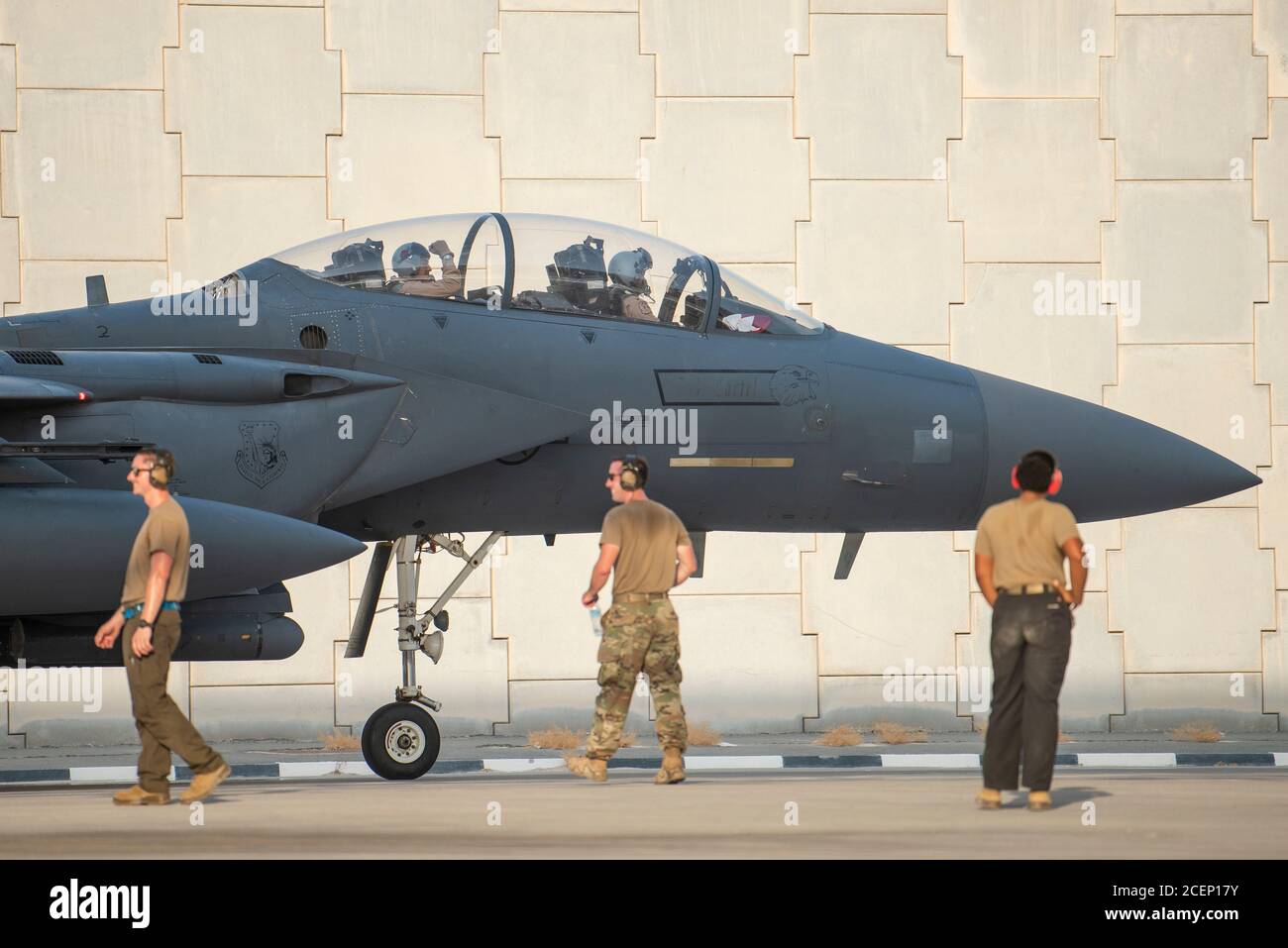 Qatar Emiri Air Force Commander, Staff MG Pilot Salem Bin Hamad Al ...