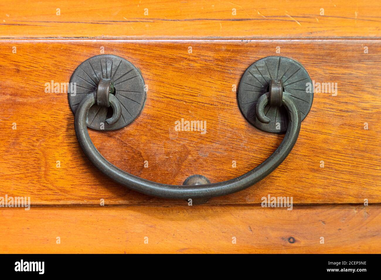 Old brass handle hi-res stock photography and images - Alamy