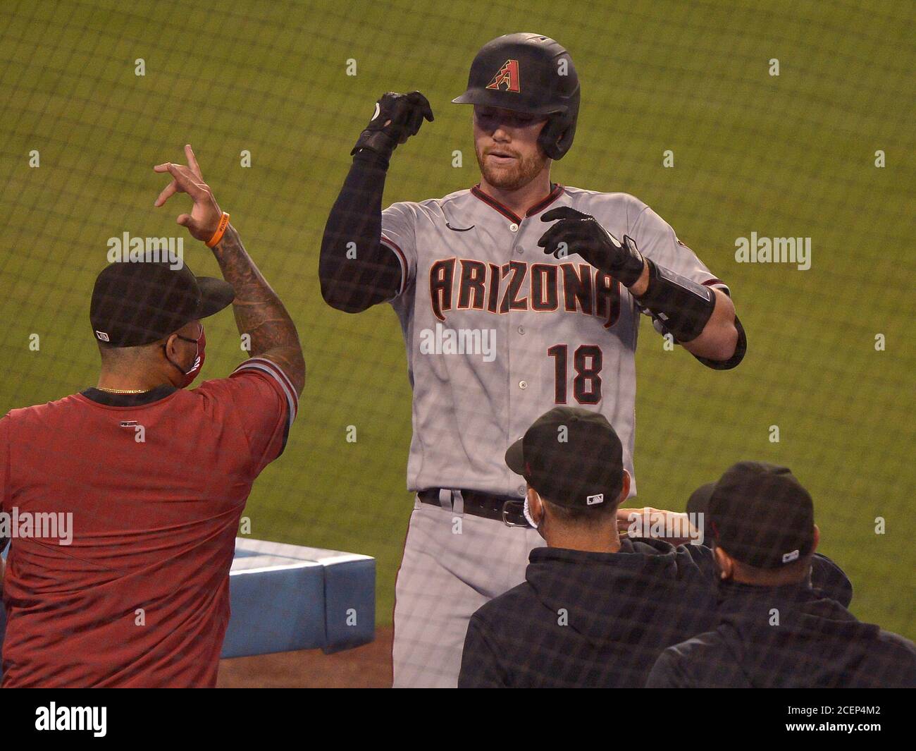 Los Angeles, United States. 02nd Sep, 2020. Arizona Diamondbacks ...