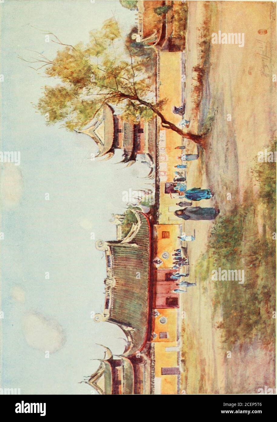 Bubbling well temple hi-res stock photography and images - Alamy