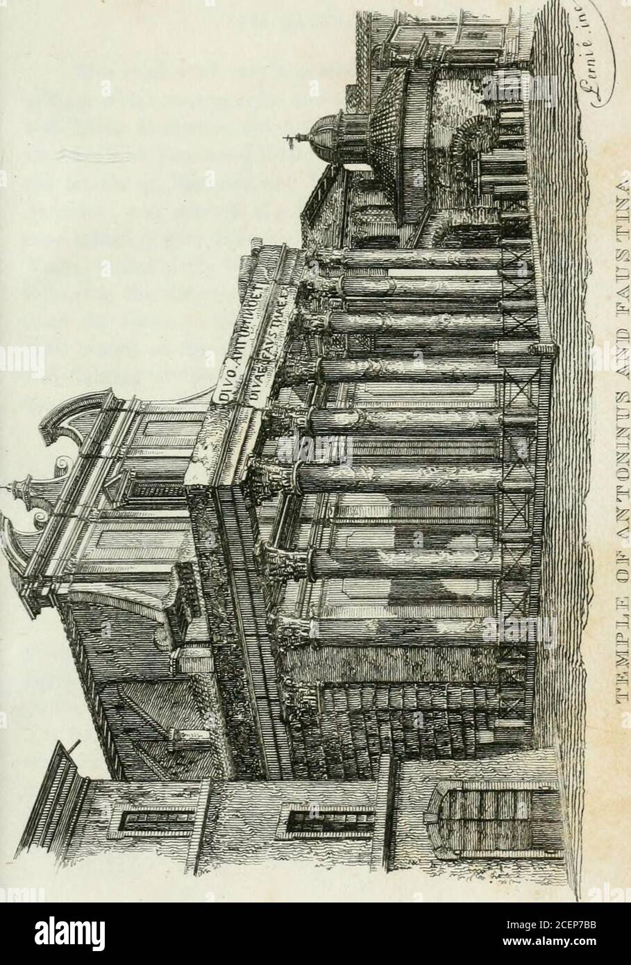 . New guide of Rome, Naples and their environs. m. Second day. 45 VIA ...