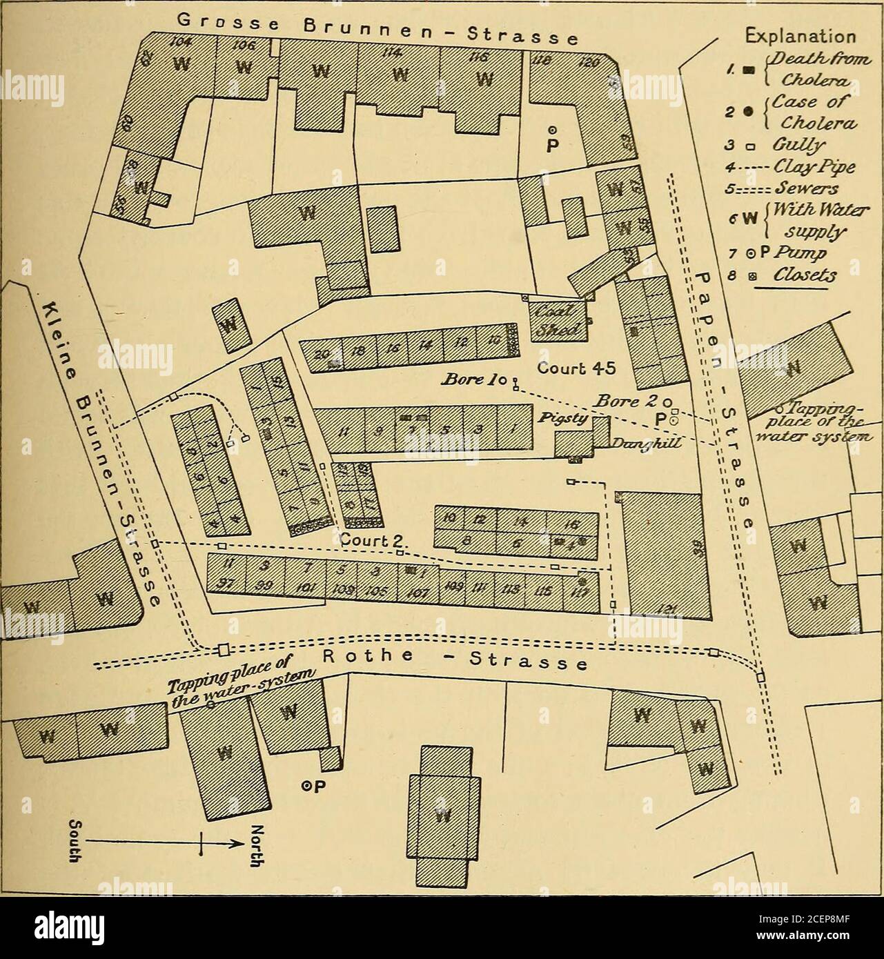 Great fire hamburg 1842 hi-res stock photography and images - Alamy