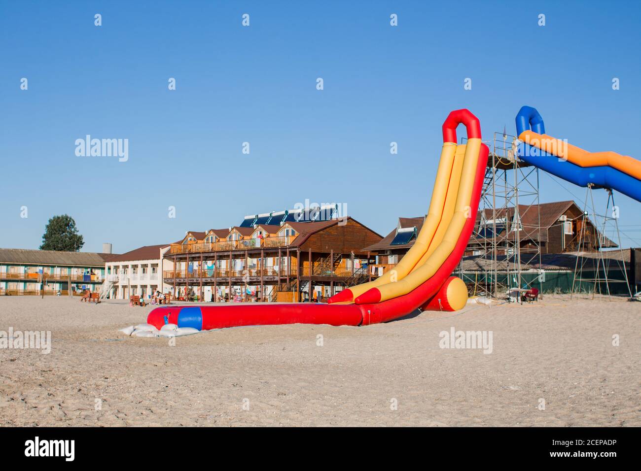 Water park slides fun kids hi-res stock photography and images - Alamy