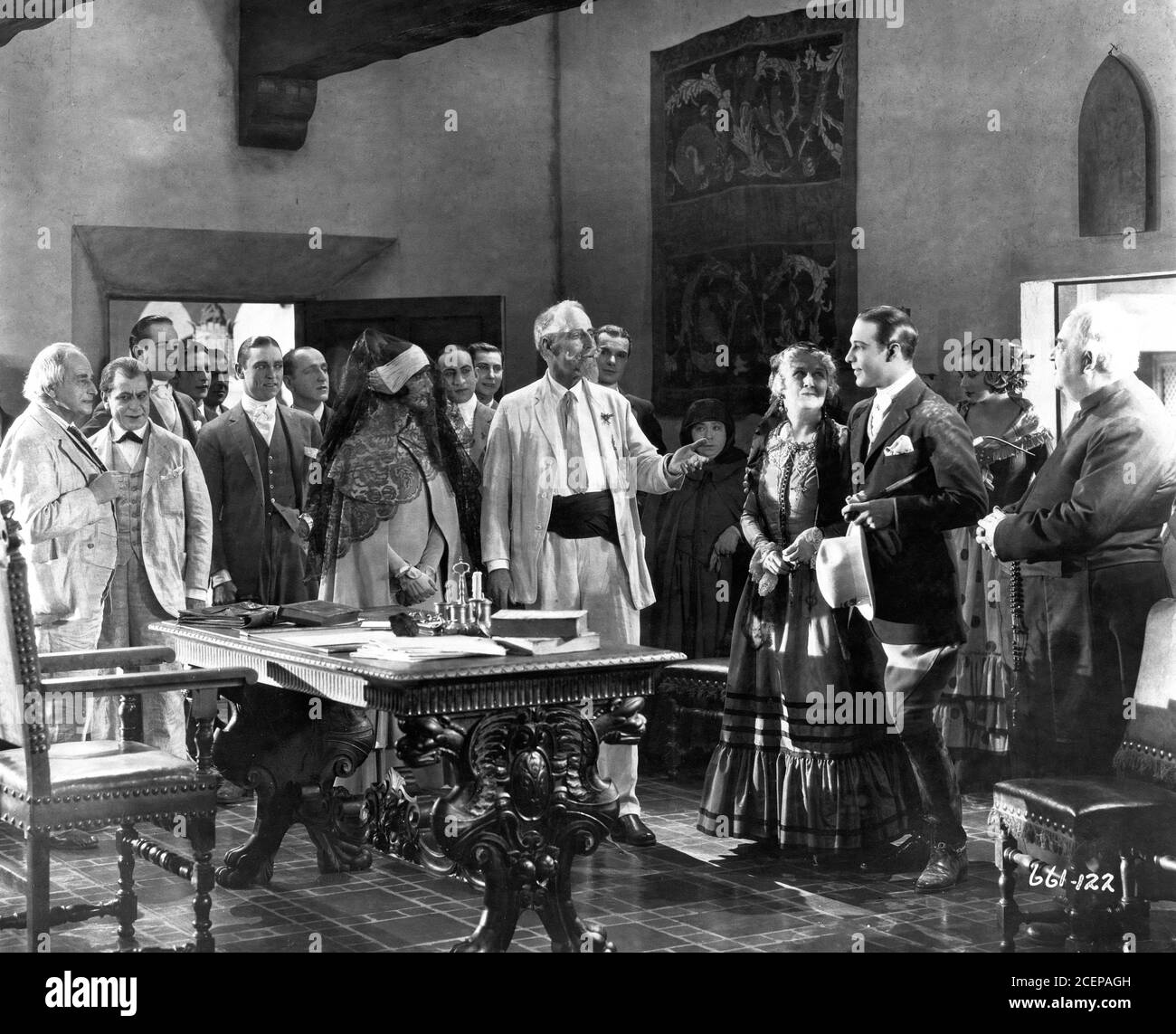 HELENA D'ALGY RUDOLPH VALENTINO and NITA NALDI in A SAINTED DEVIL 1924 ...