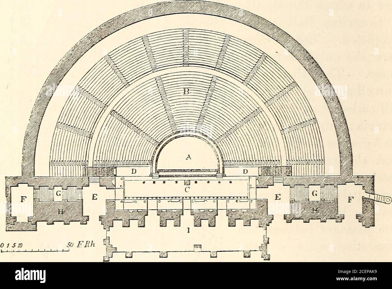 Theatre Of Marcellus Plan