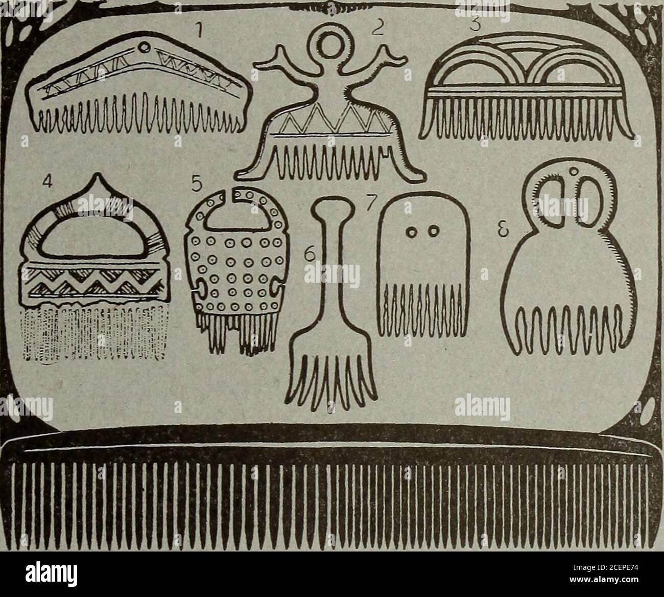 Horn hair comb hi-res stock photography and images - Alamy