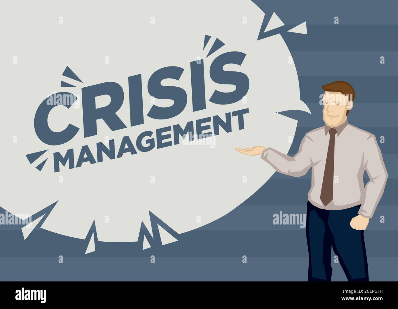 Crisis management Stock Vector Images - Alamy