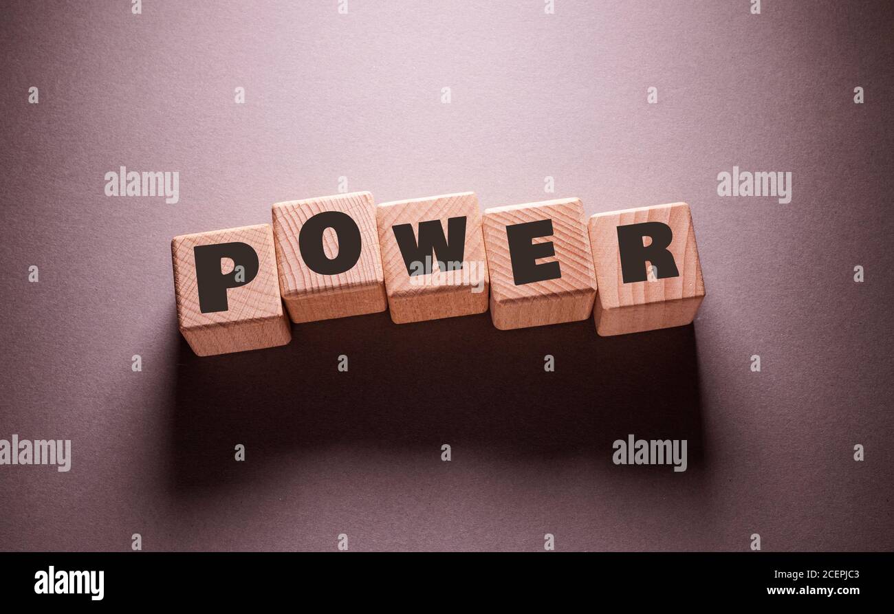 Power word hi-res stock photography and images - Alamy