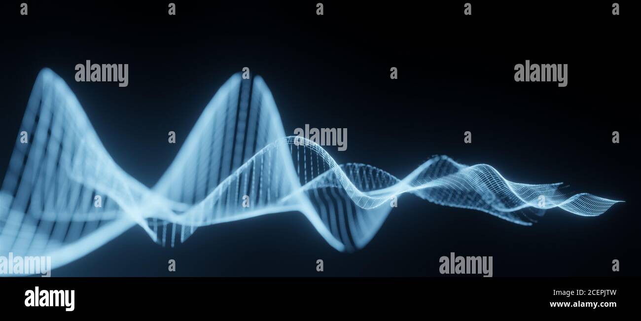 Modern Abstract Grid Wireframe Structure Virtual Background Digital Technology Science Data