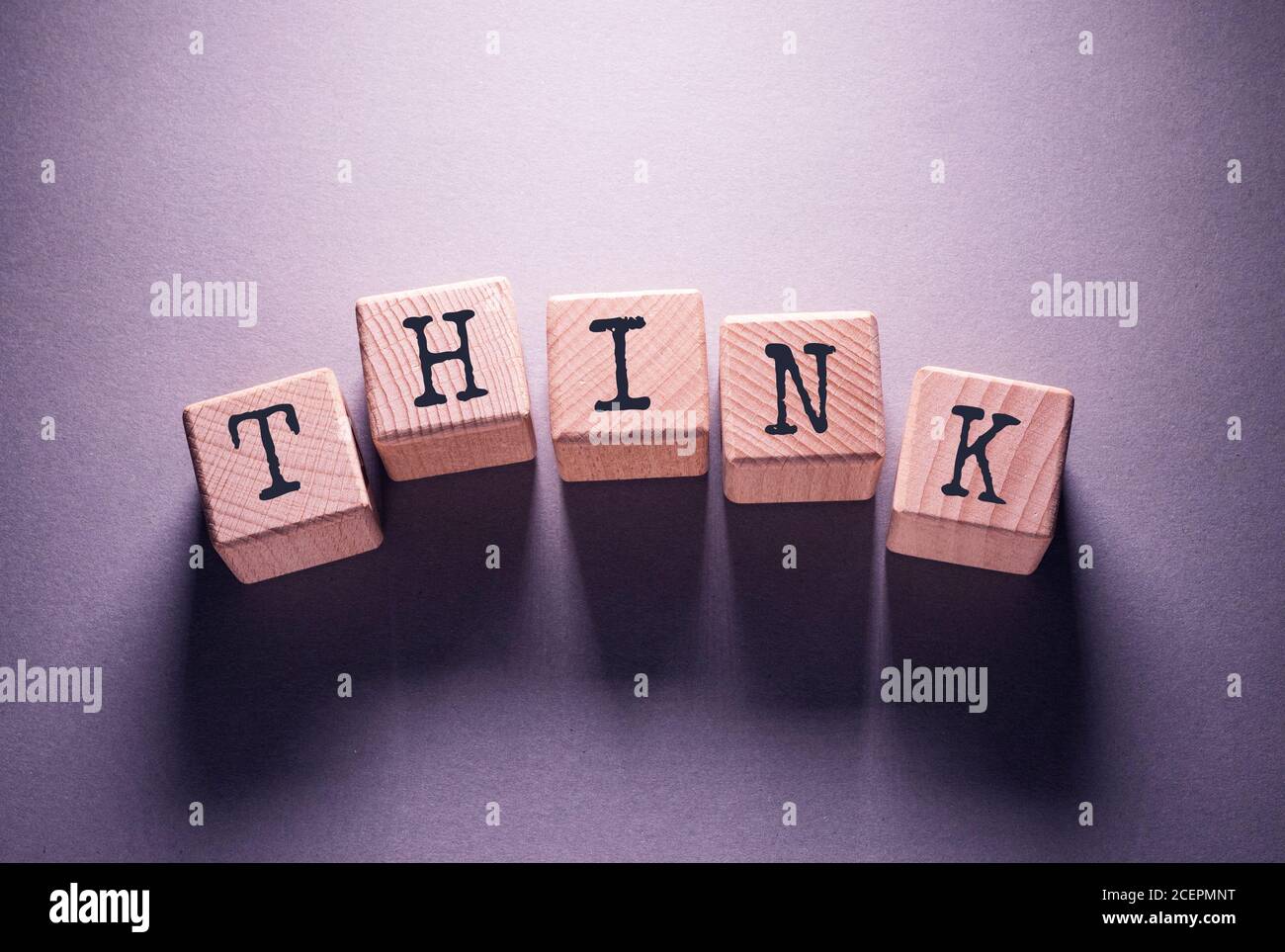 Think word hi-res stock photography and images - Alamy