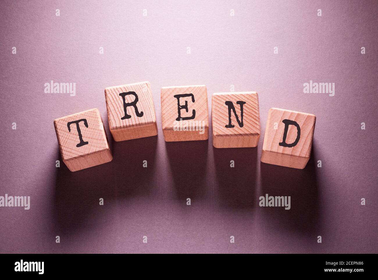 Trending word written hi-res stock photography and images - Alamy