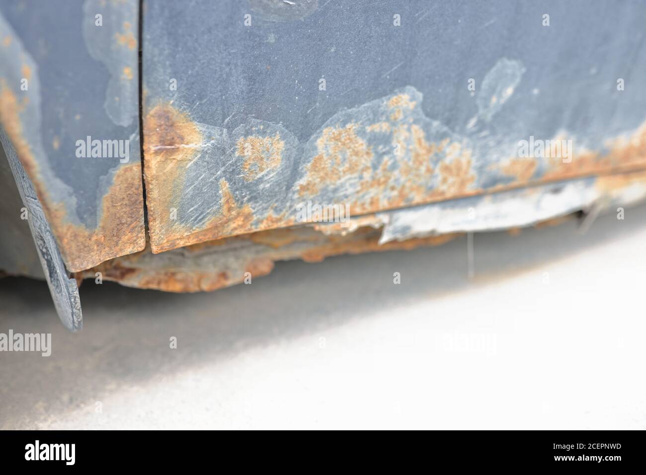 Iron body with elements of rust and corrosion Stock Photo - Alamy