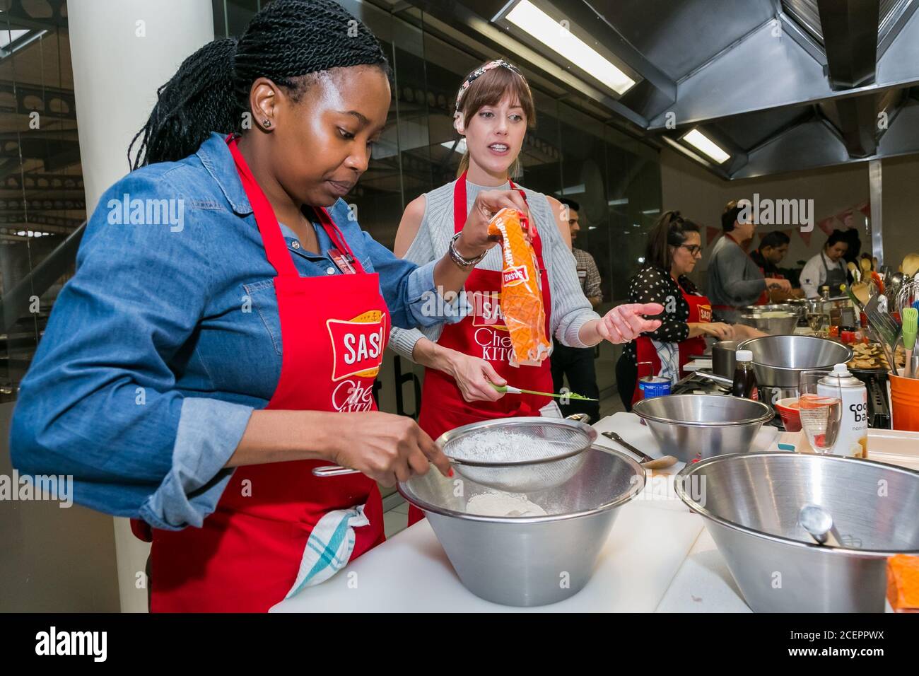 Johannesburg, South Africa - October 05, 2017: Diverse young women ...
