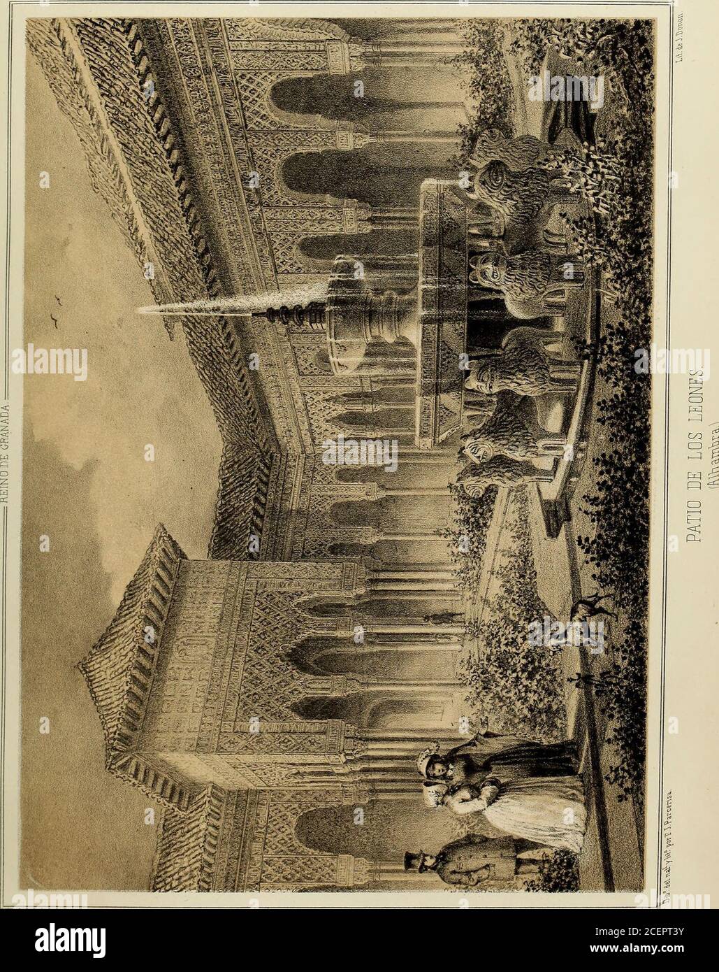 . Recuerdos y bellezas de España : bajo la real proteccion de ... la ...