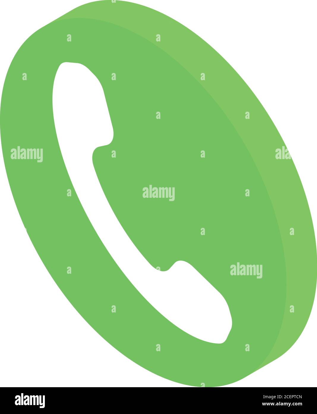 Home office work call icon, isometric style Stock Vector Image & Art ...