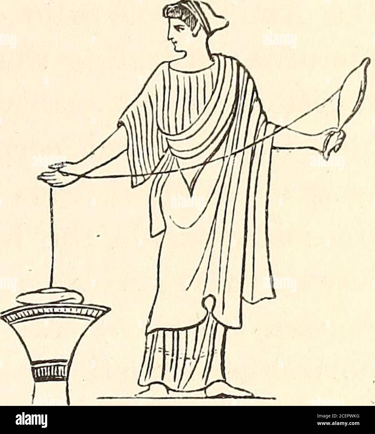 . The life of the Greeks and Romans. redpatterns and borders on Greek ...