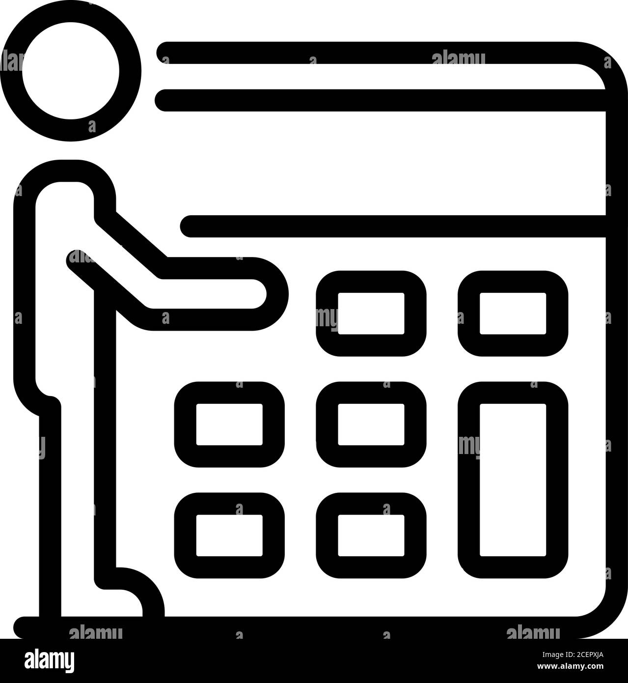 Construction business calculator Black and White Stock Photos & Images ...