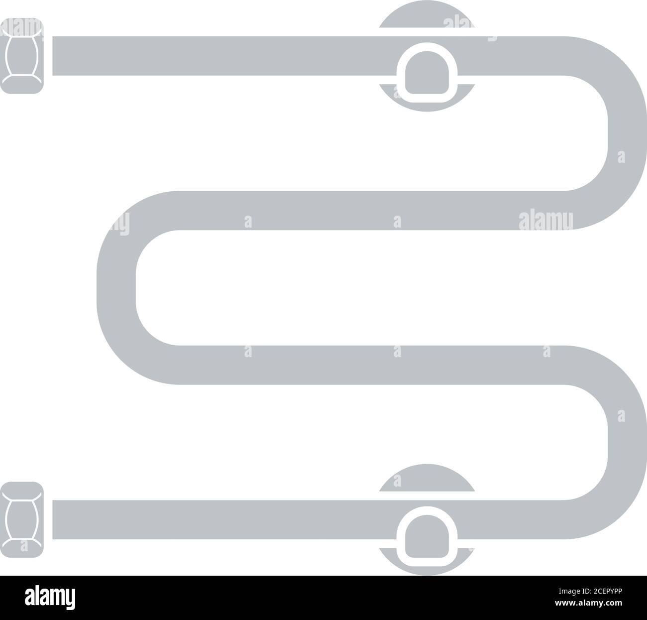 Circle heater Stock Vector Images - Alamy