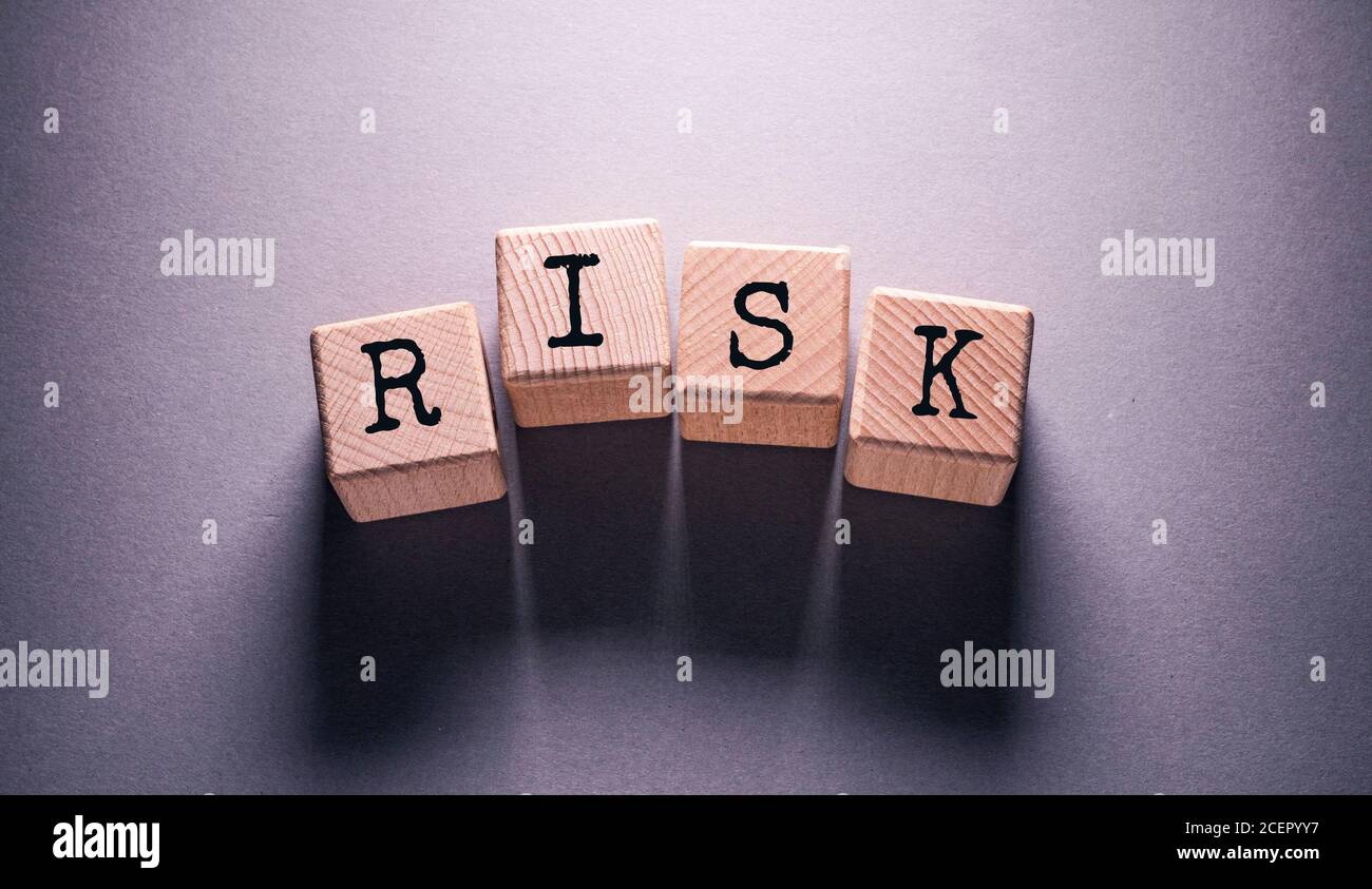 Risk word hi-res stock photography and images - Alamy