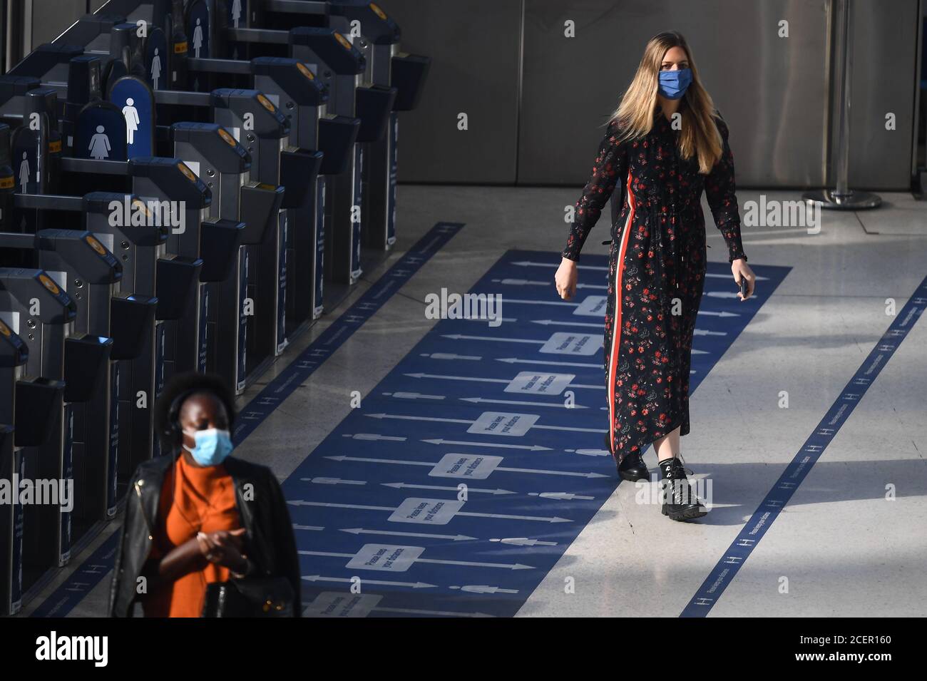 Commuters at London's Waterloo station - which is one of the capital's ...