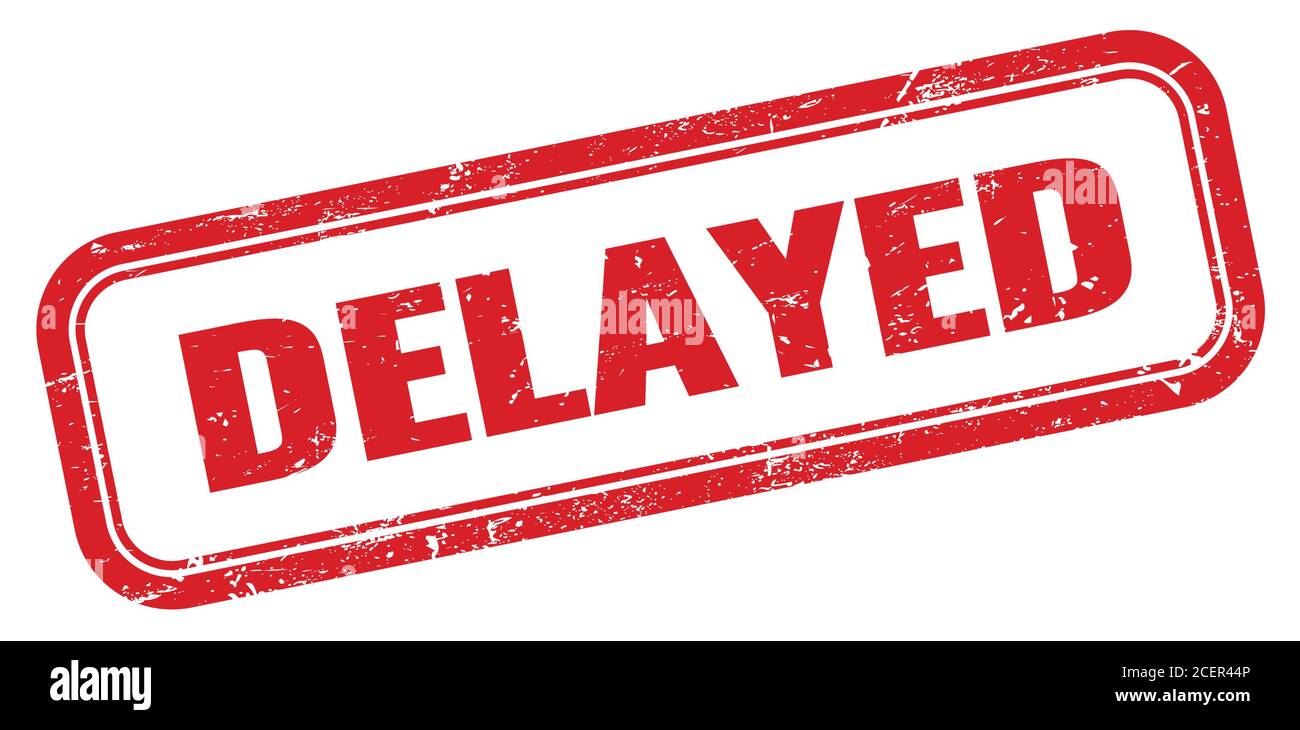 Delayed stamp hi-res stock photography and images - Alamy