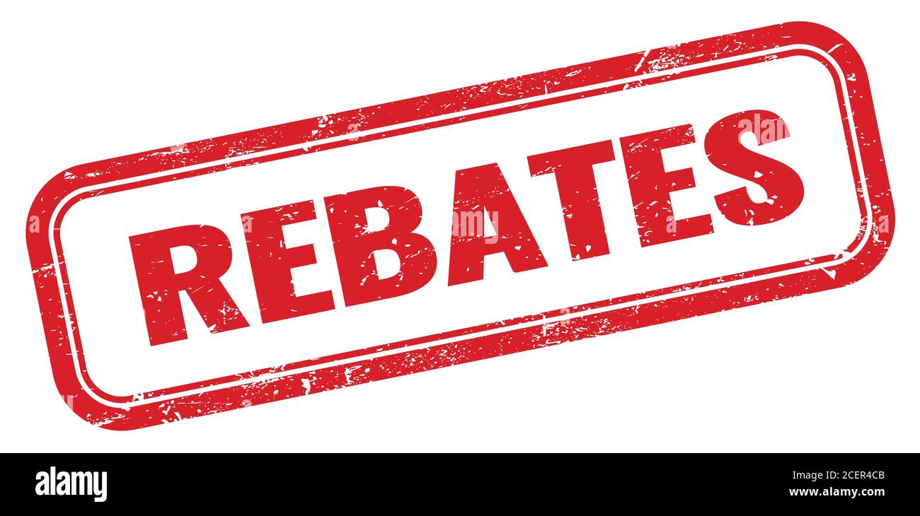 Rebates word hi-res stock photography and images - Alamy