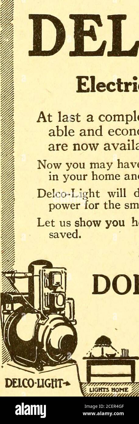 Delco light hi-res stock photography and images - Alamy