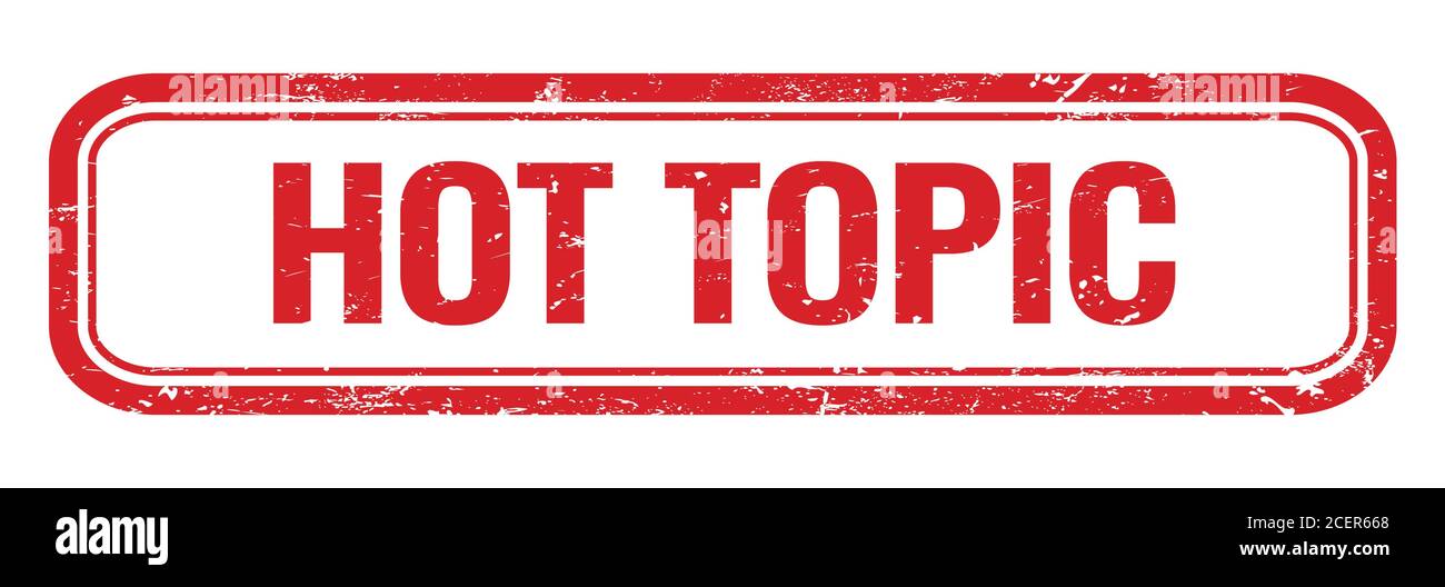 Hot topic stamp hi-res stock photography and images - Alamy