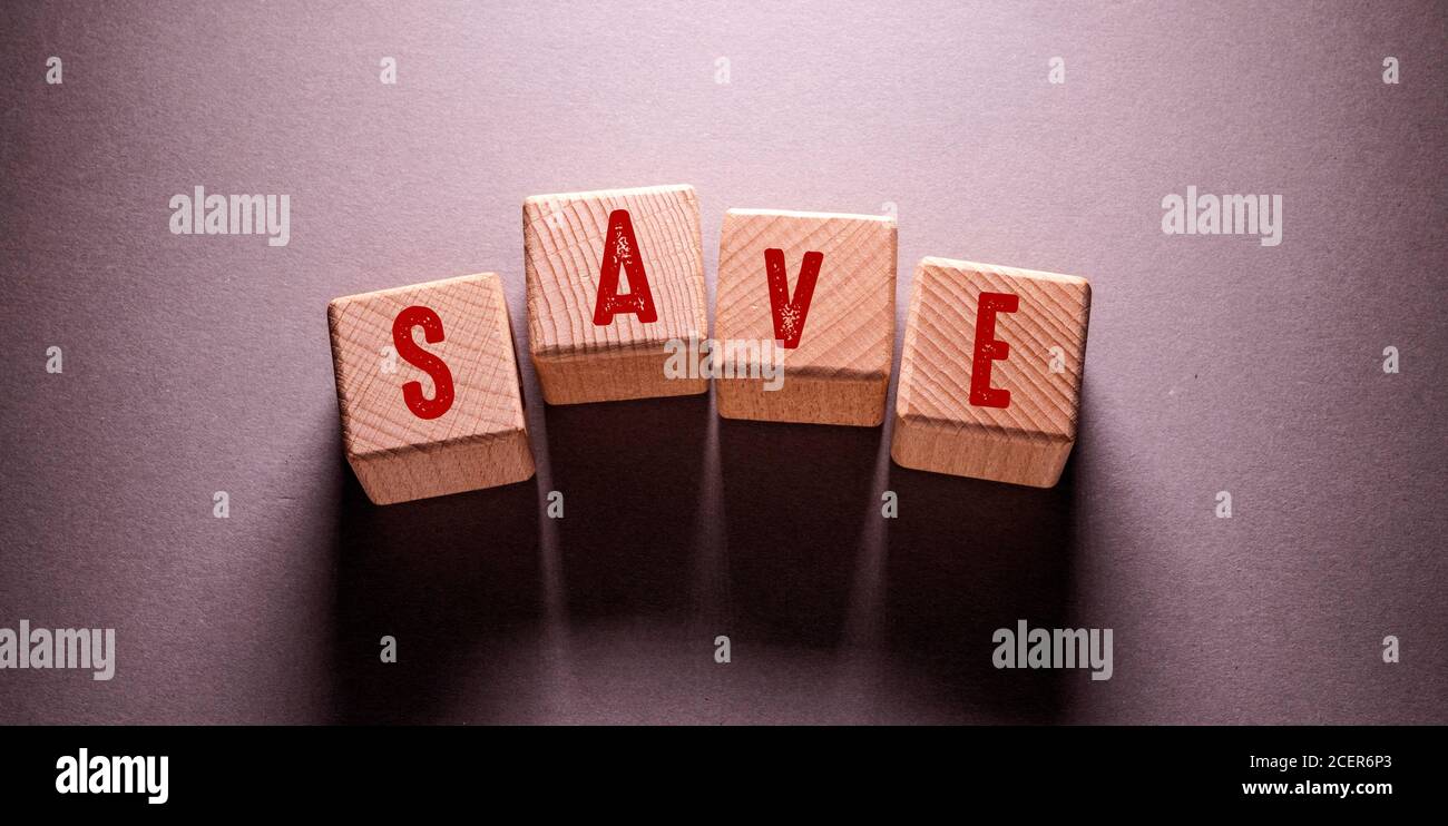 Save word hi-res stock photography and images - Alamy