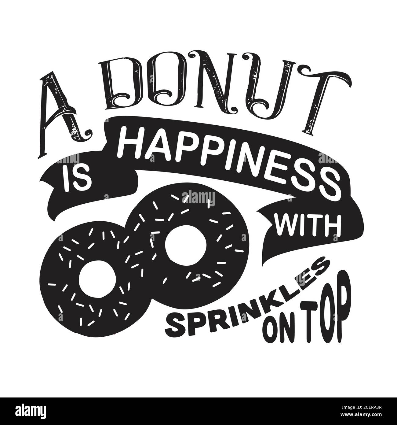 Donuts Quote and Saying good for poster. A Donut is happiness with ...