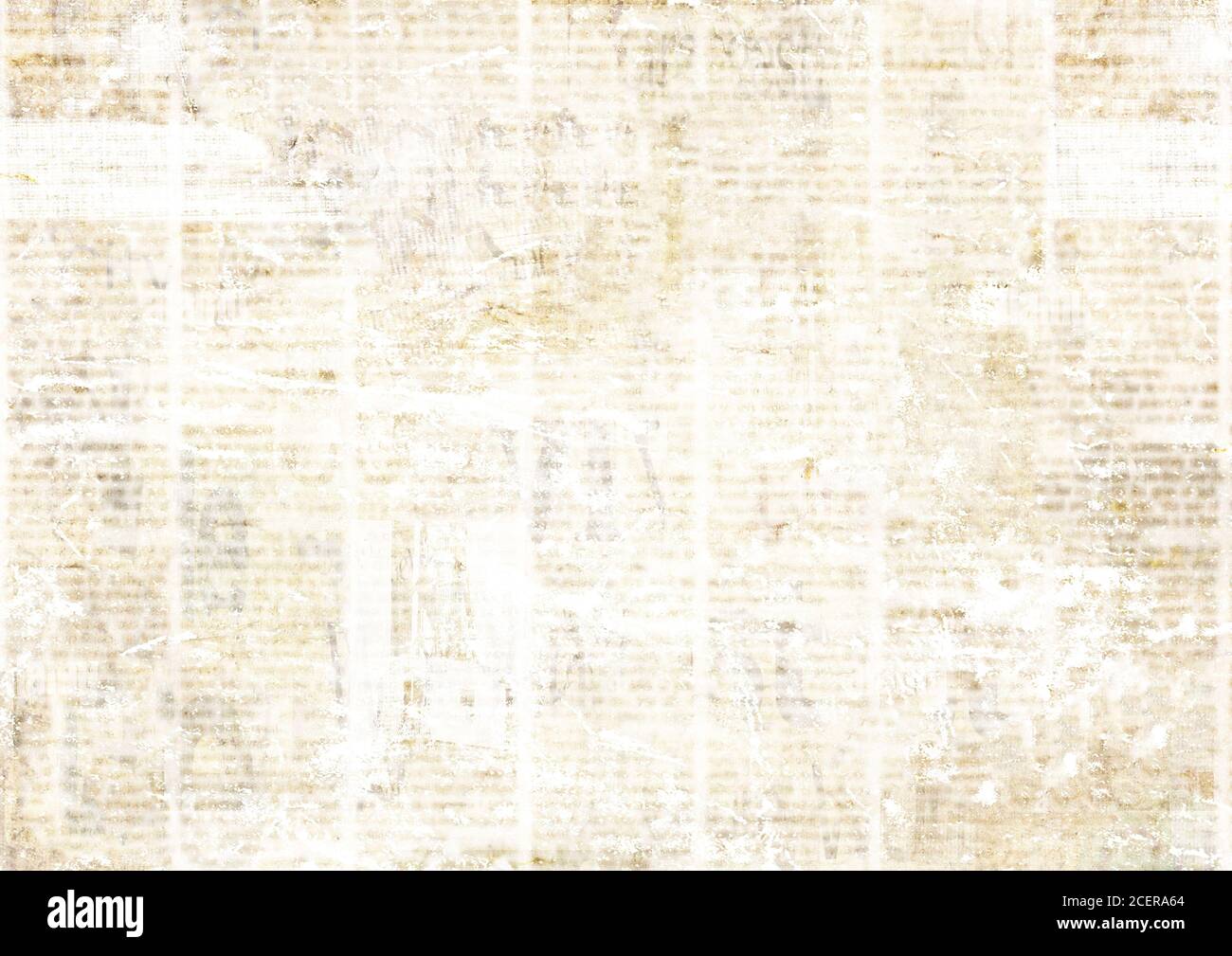 Old grunge newspaper paper textured background. Blurred vintage ...